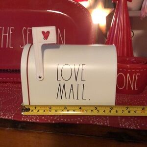 Rae Dunn | Holiday | Rae Dunn Love Mail Tin Mailbox | Poshmark